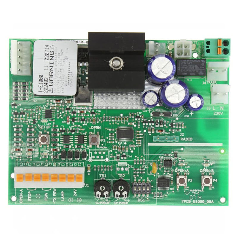 Carte électronique FAAC E1000 - Monbip